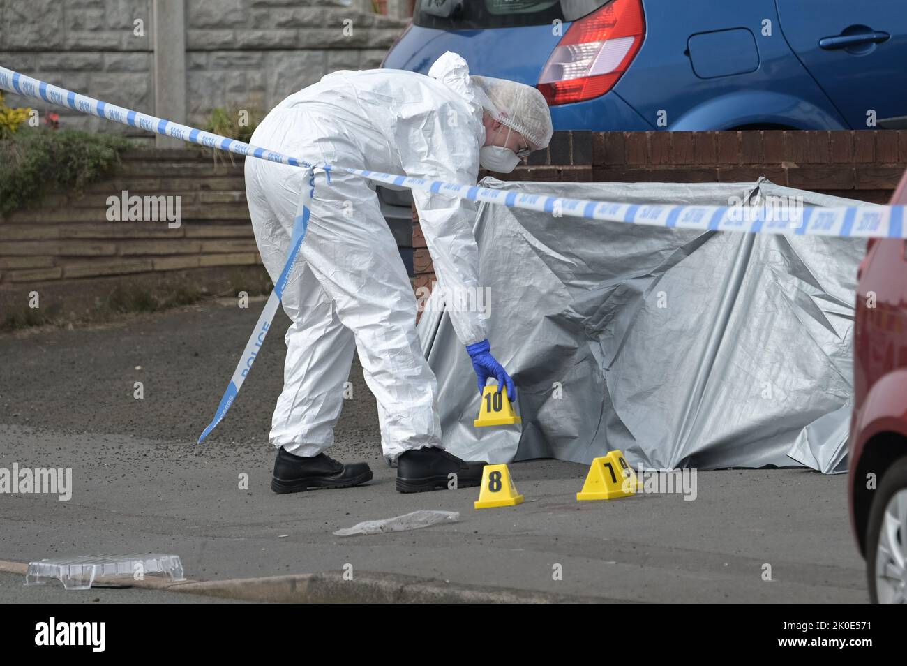 Newbury Lane, Oldbury, England - September 11th 2022 - The ...