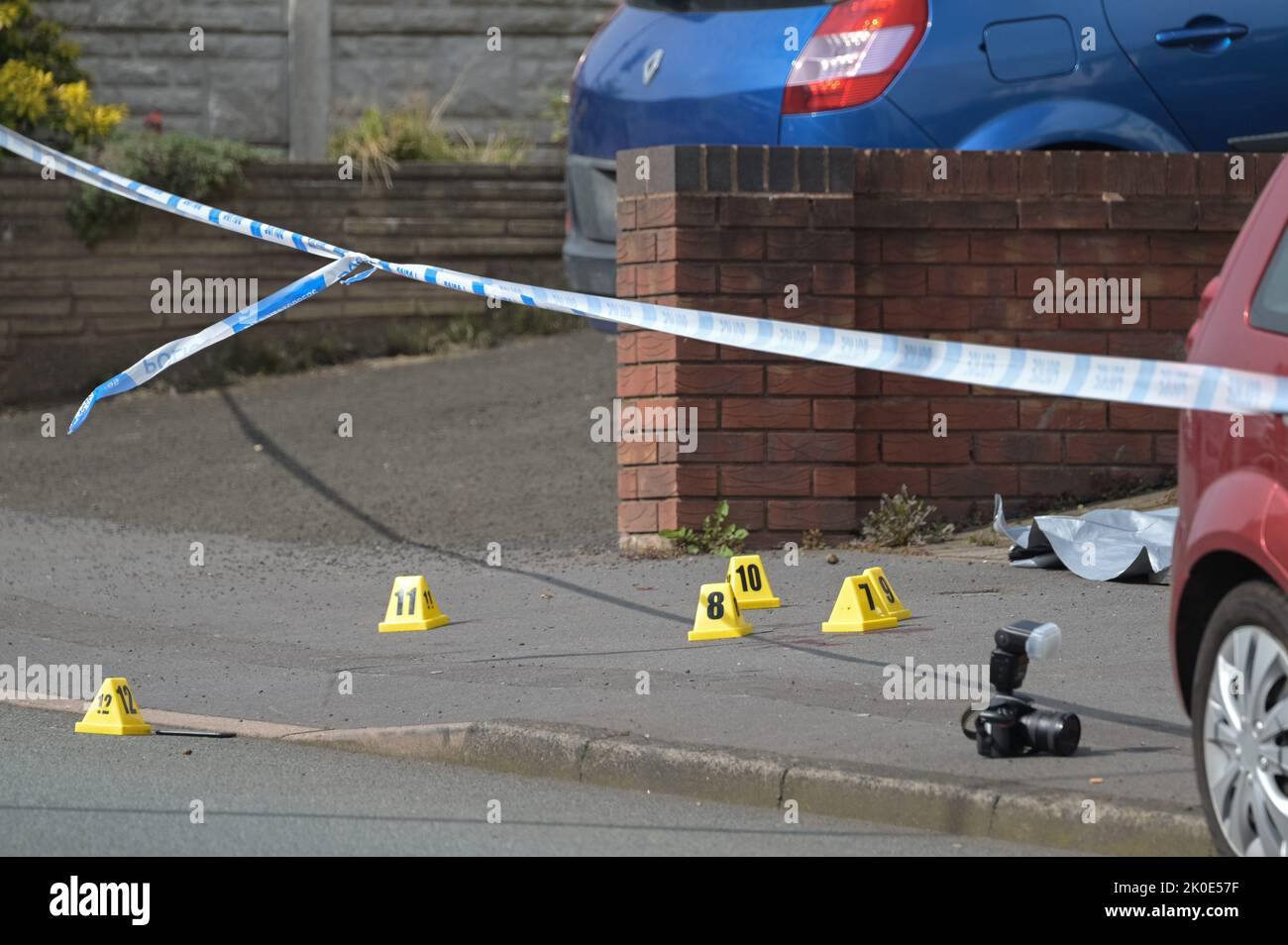 Newbury Lane, Oldbury, England - September 11th 2022 - The ...