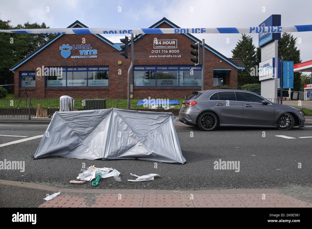 Wolverhampton Road, Oldbury, England - September 11th 2022 - The ...
