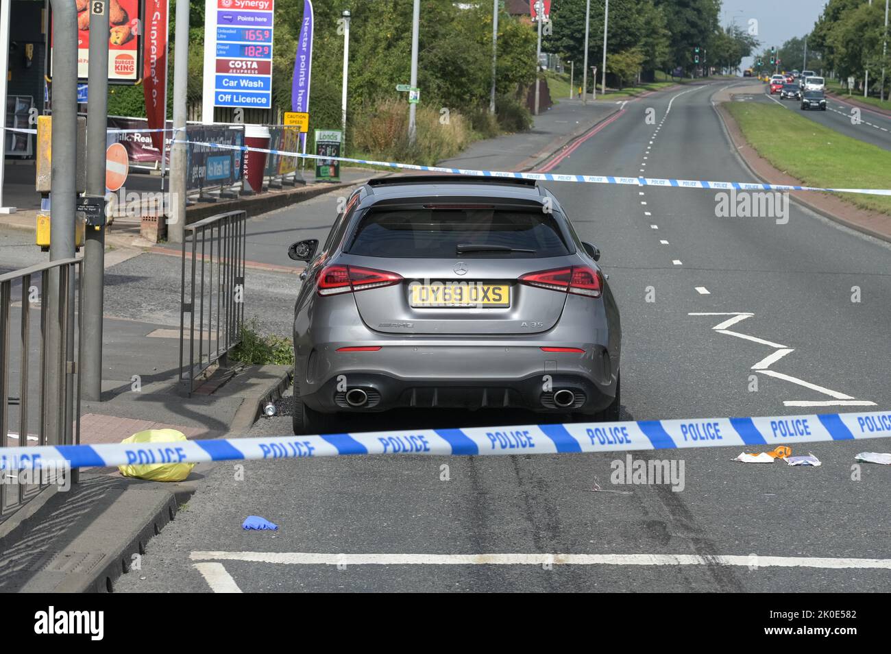 Wolverhampton Road, Oldbury, England - September 11th 2022 - The ...