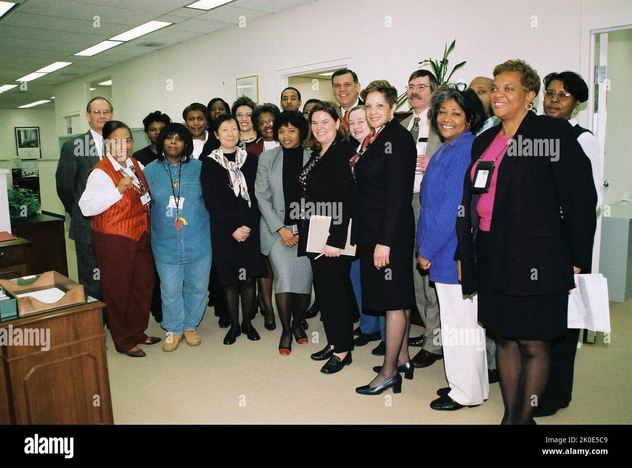 Secretary Mel Martinez Walk-Through of HUD Offices. Secretary Mel ...