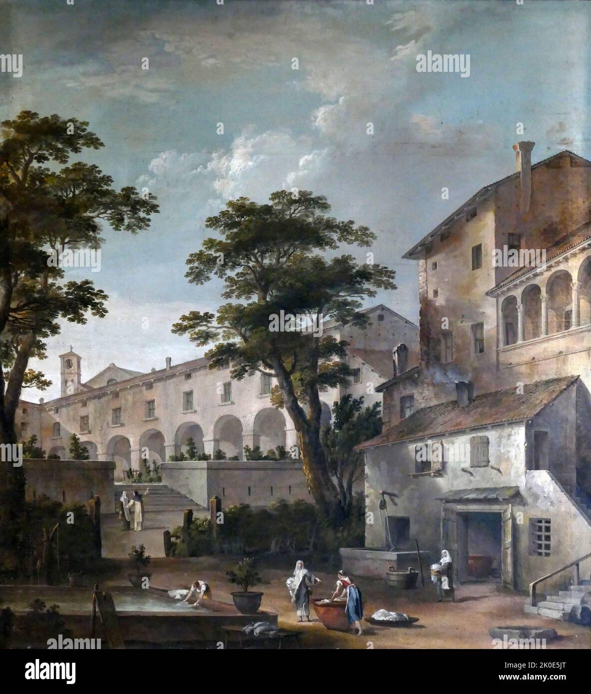 Painting showing Giuseppe Garibaldi (1807 - 1882), Italian general ...