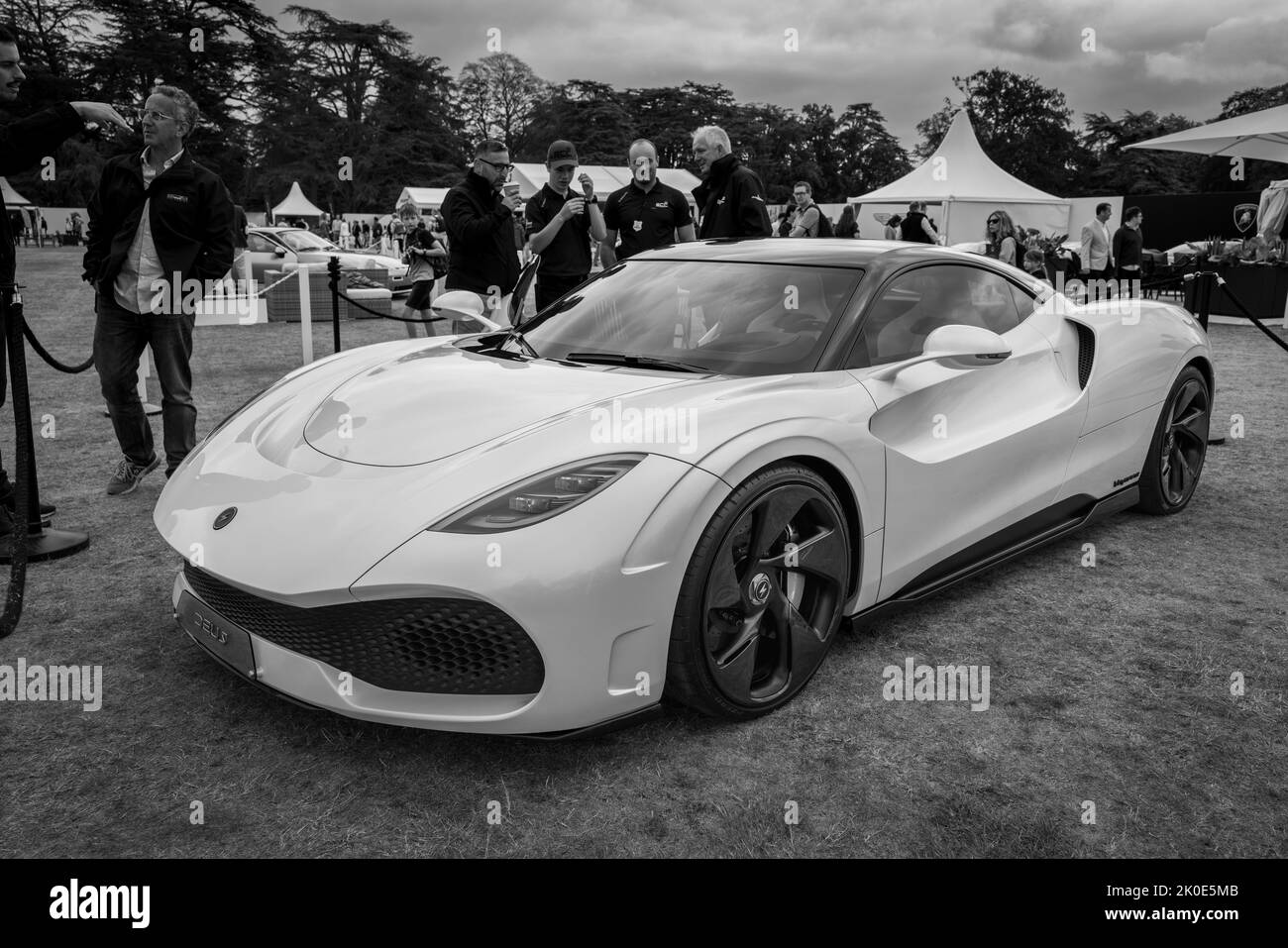 Deus Vayanne electric hypercar on display at the Salon Privé Concours d ...
