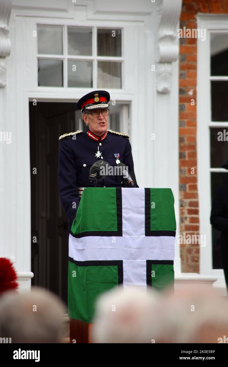 Exeter, Devon, UK. 11th Sep, 2022. Devon County Proclamation Ceremony ...