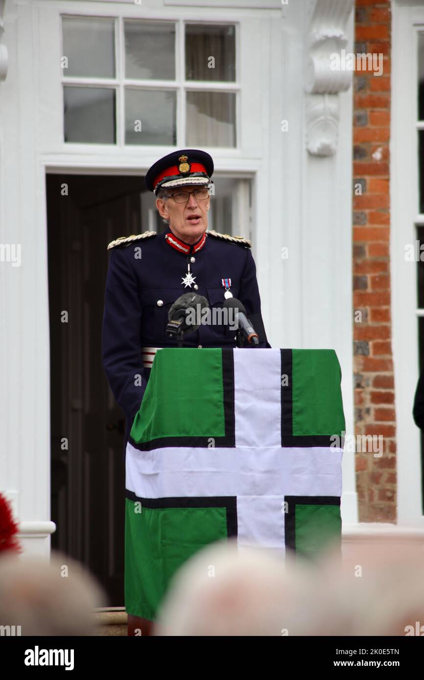 Exeter, Devon, UK. 11th Sep, 2022. Devon County Proclamation Ceremony ...