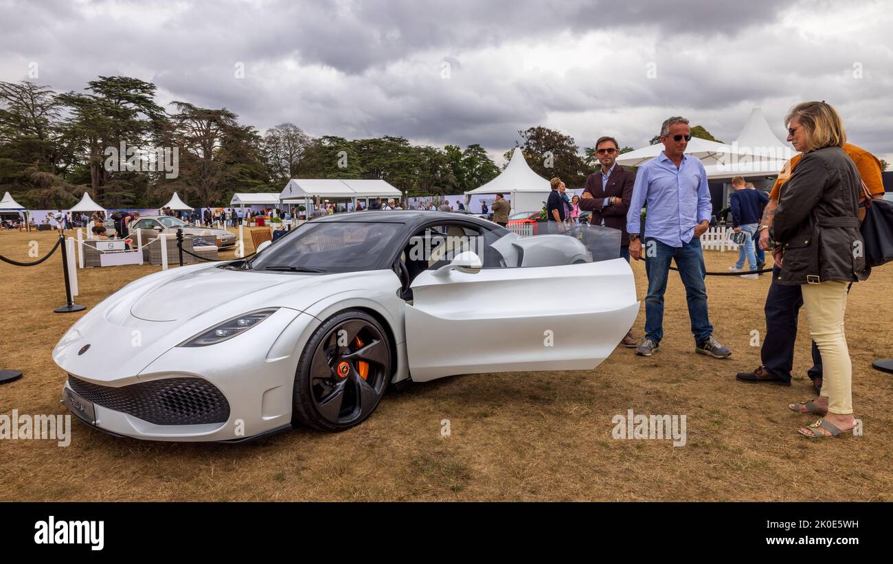 Deus Vayanne electric hypercar on display at the Salon Privé Concours d ...