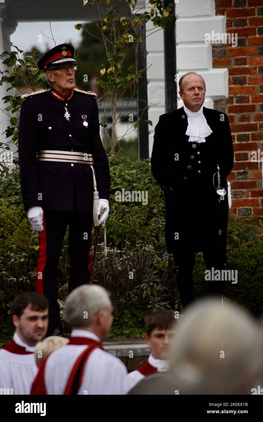 Exeter, Devon, UK. 11th Sep, 2022. Devon County Proclamation Ceremony ...