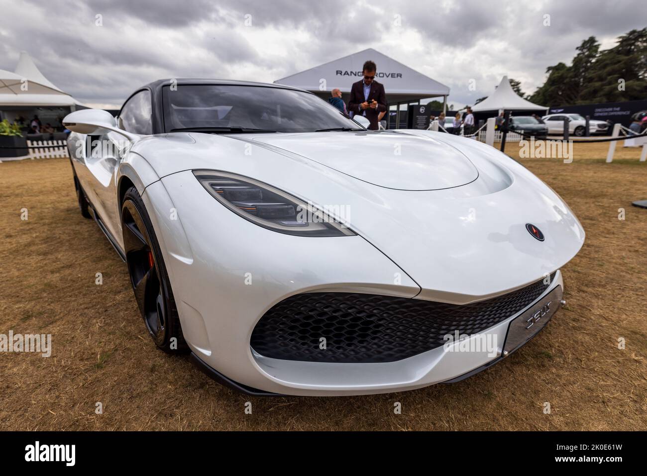 Deus Vayanne electric hypercar on display at the Salon Privé Concours d ...