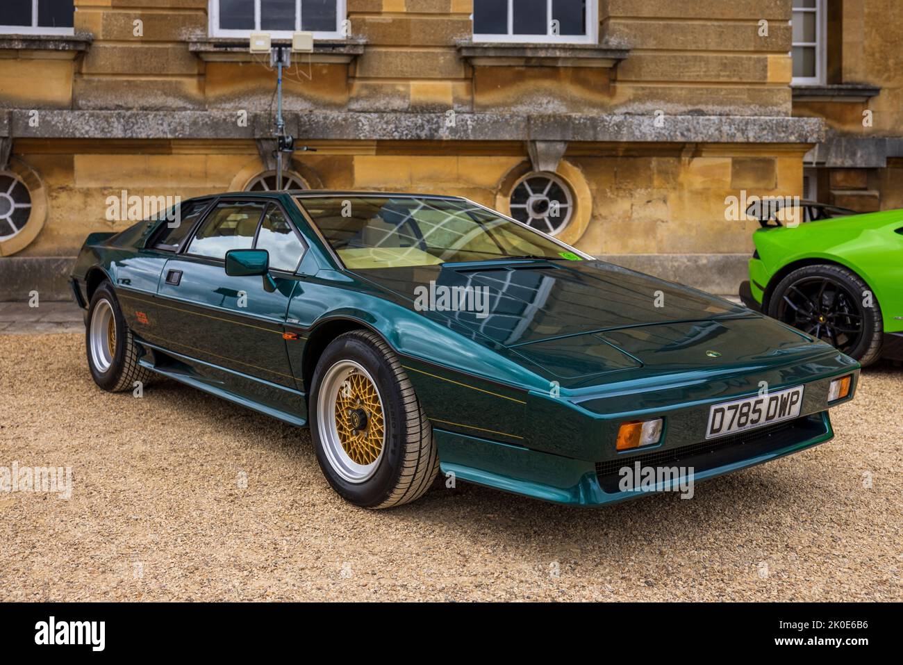 1987 Lotus Esprit Turbo ‘D785 DWP’ on display at the Salon Privé ...