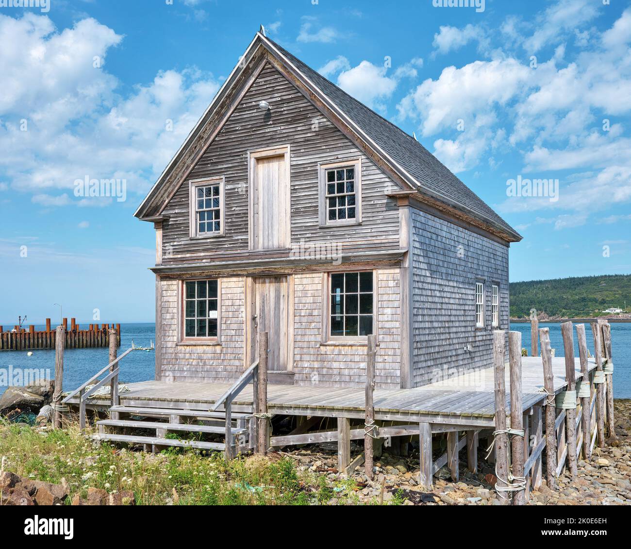 Small house located on the Petit Passage in Tiverton Nova Scotia ...