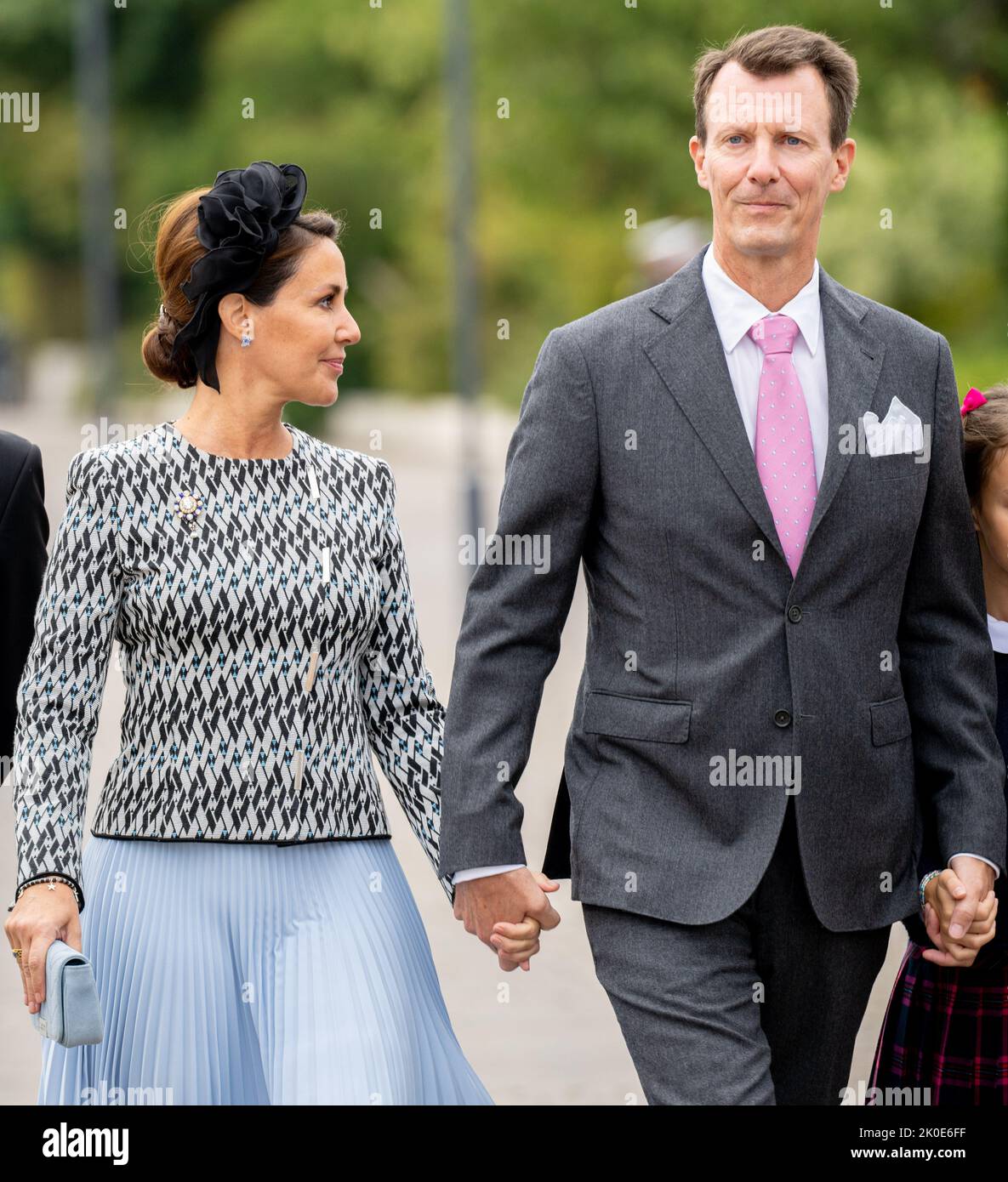 Prince Joachim and Princess Marie of Denmark attending a lunch ...