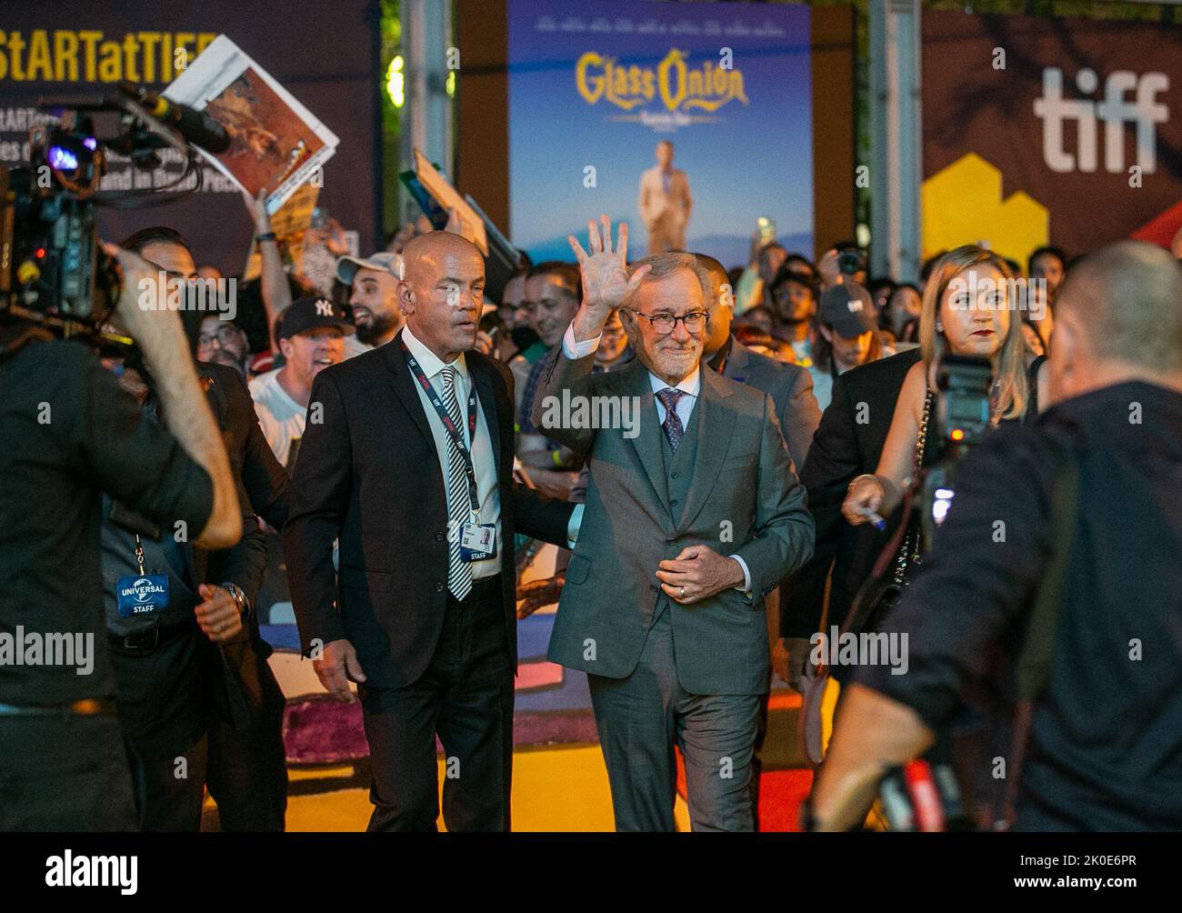Steven Speilberg attends "The Fabelmans" Premiere during the 2022 ...