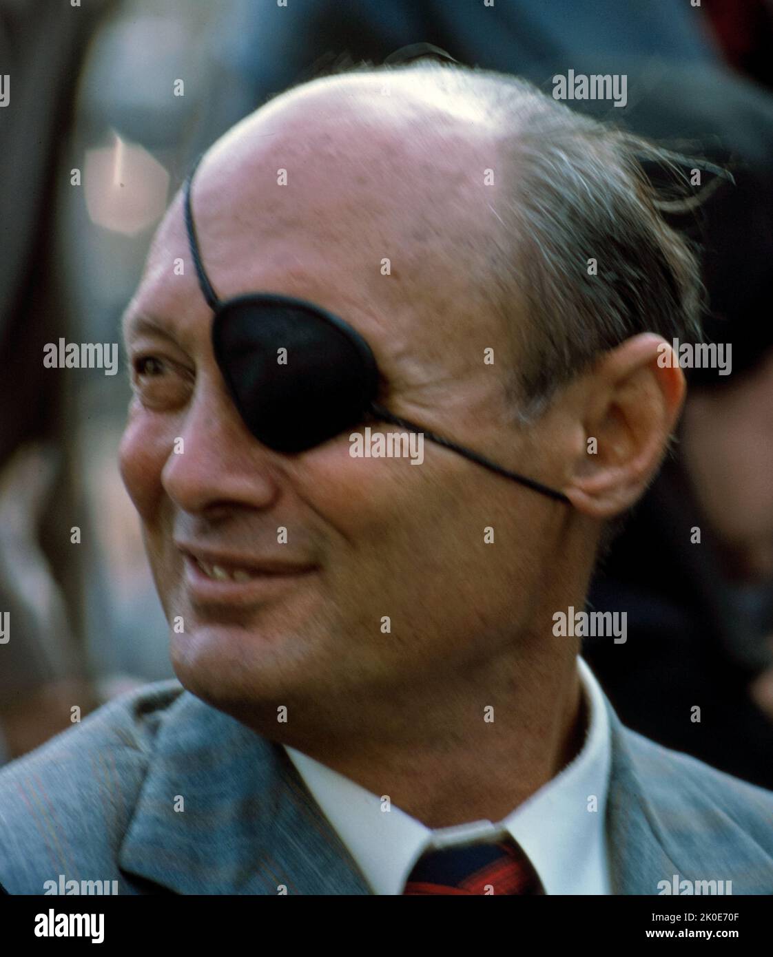 Moshe Dayan (1915 - 16 October 1981) Israeli military leader and ...