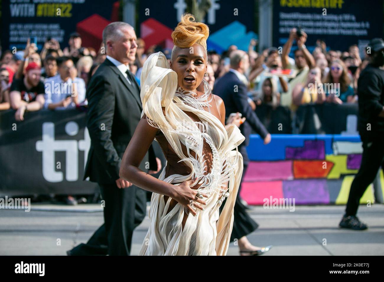 Janelle Monáe attend the "Glass Onion: A Knives Out Mystery" Premiere ...