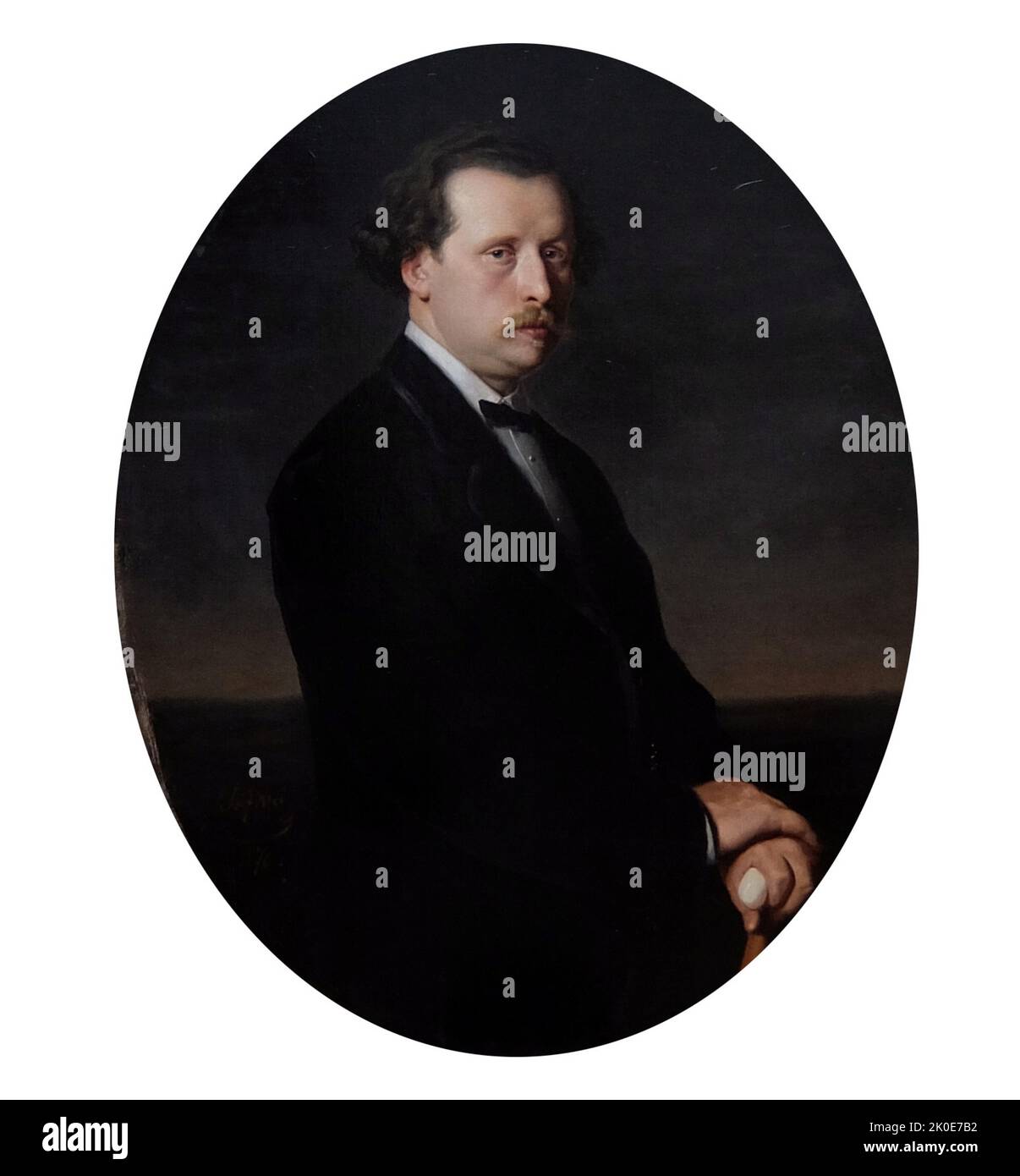 Portrait of the Russian composer, Nikolai Rubinstein by Vasily Perov ...