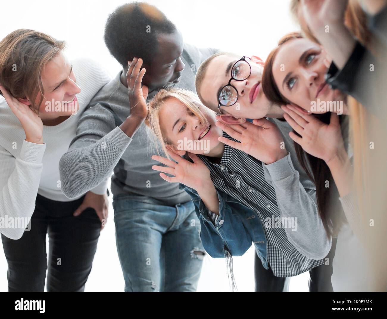 Males gossiping hi-res stock photography and images - Alamy
