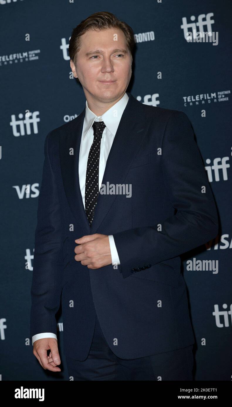 Toronto, Canada. 10th Sep, 2022. Paul Dano attends the world premiere ...