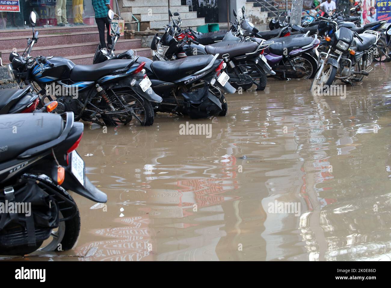 Haryana India - Heavy rain in Haryana, India Stock Photo - Alamy