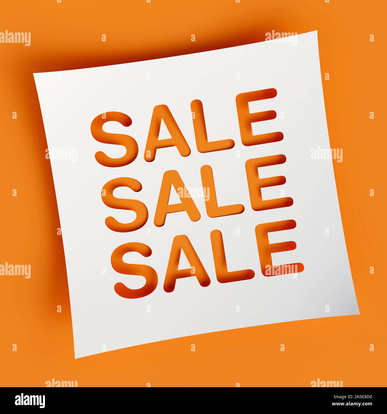 Sales banner template design, Big sale special offer. 3D Rendering ...