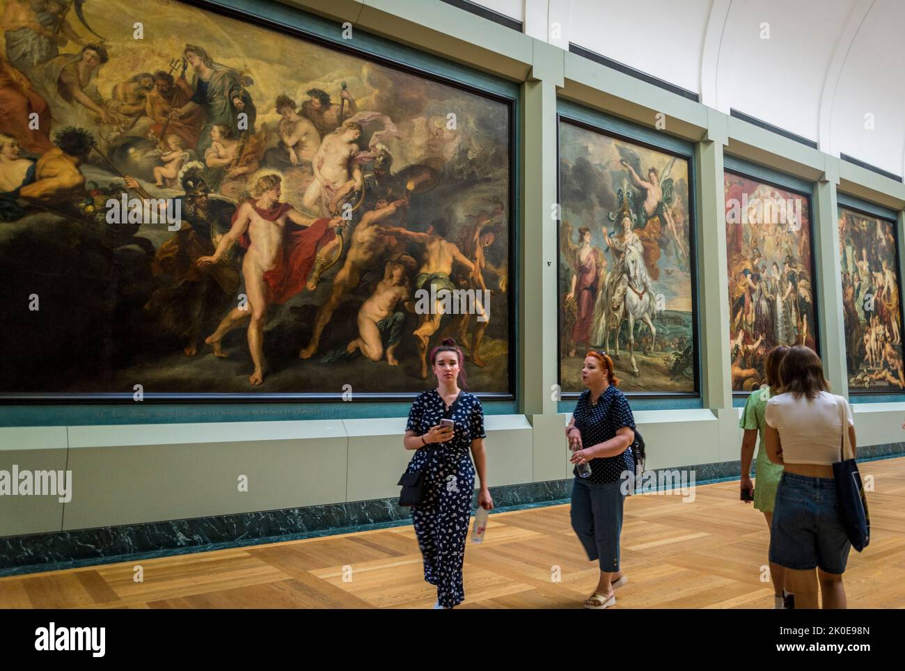 North Europe gallery, Baroque art style, Louvre Museum, the world's ...