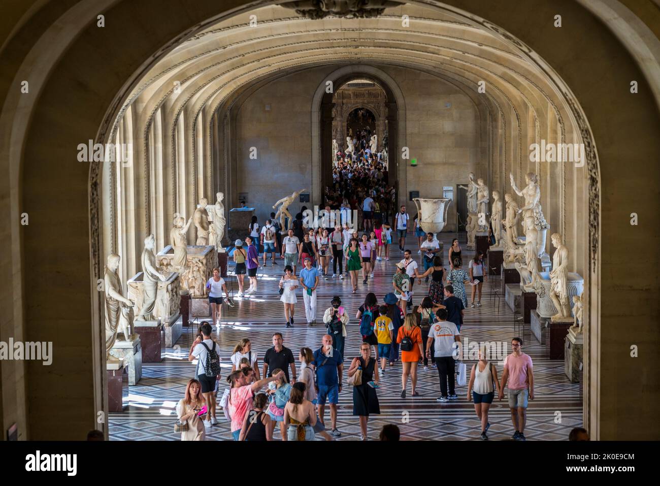 Louvre Museum, the world's most-visited museum, and a historic landmark ...