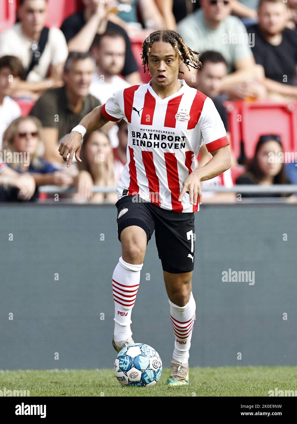 EINDHOVEN - Xavi Simons of PSV Eindhoven during the Dutch Eredivisie ...