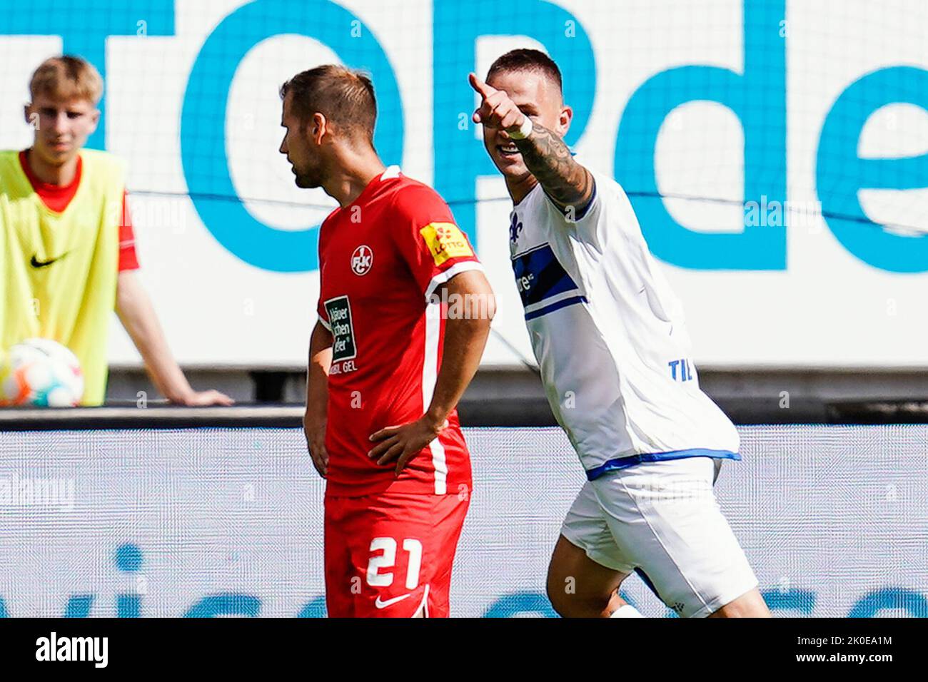 Kaiserslautern, Germany. 11th Sep, 2022. Soccer: 2nd Bundesliga, 1. FC ...