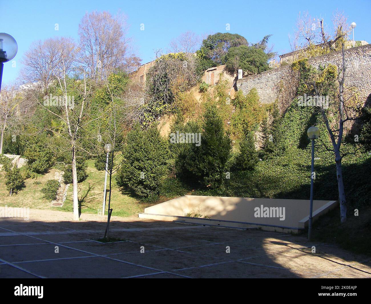 Old city buildings in Terrassa, Spain. City panorama Stock Photo - Alamy