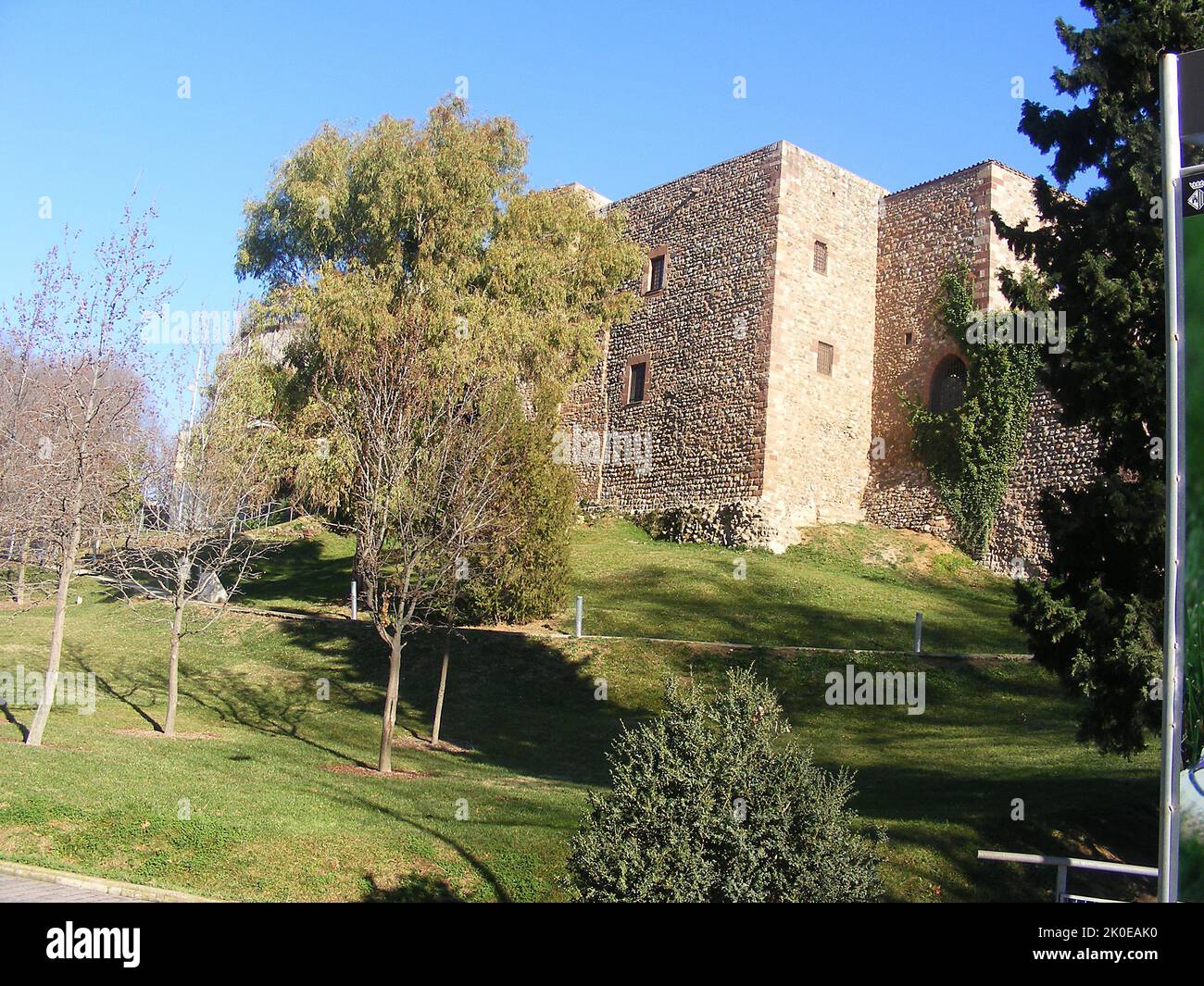 Old city buildings in Terrassa, Spain. City panorama Stock Photo - Alamy
