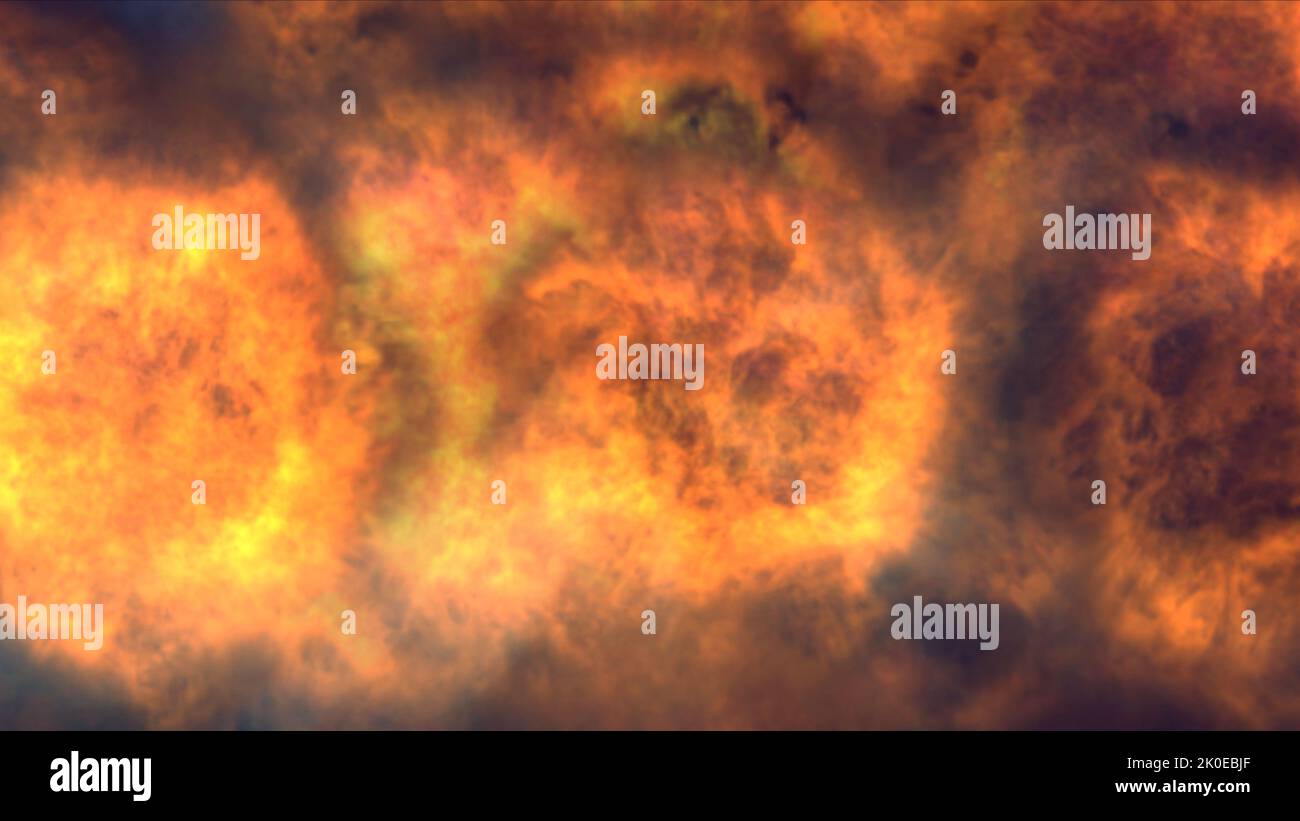 fire flame explosion in space, abstract illustration Stock Photo - Alamy