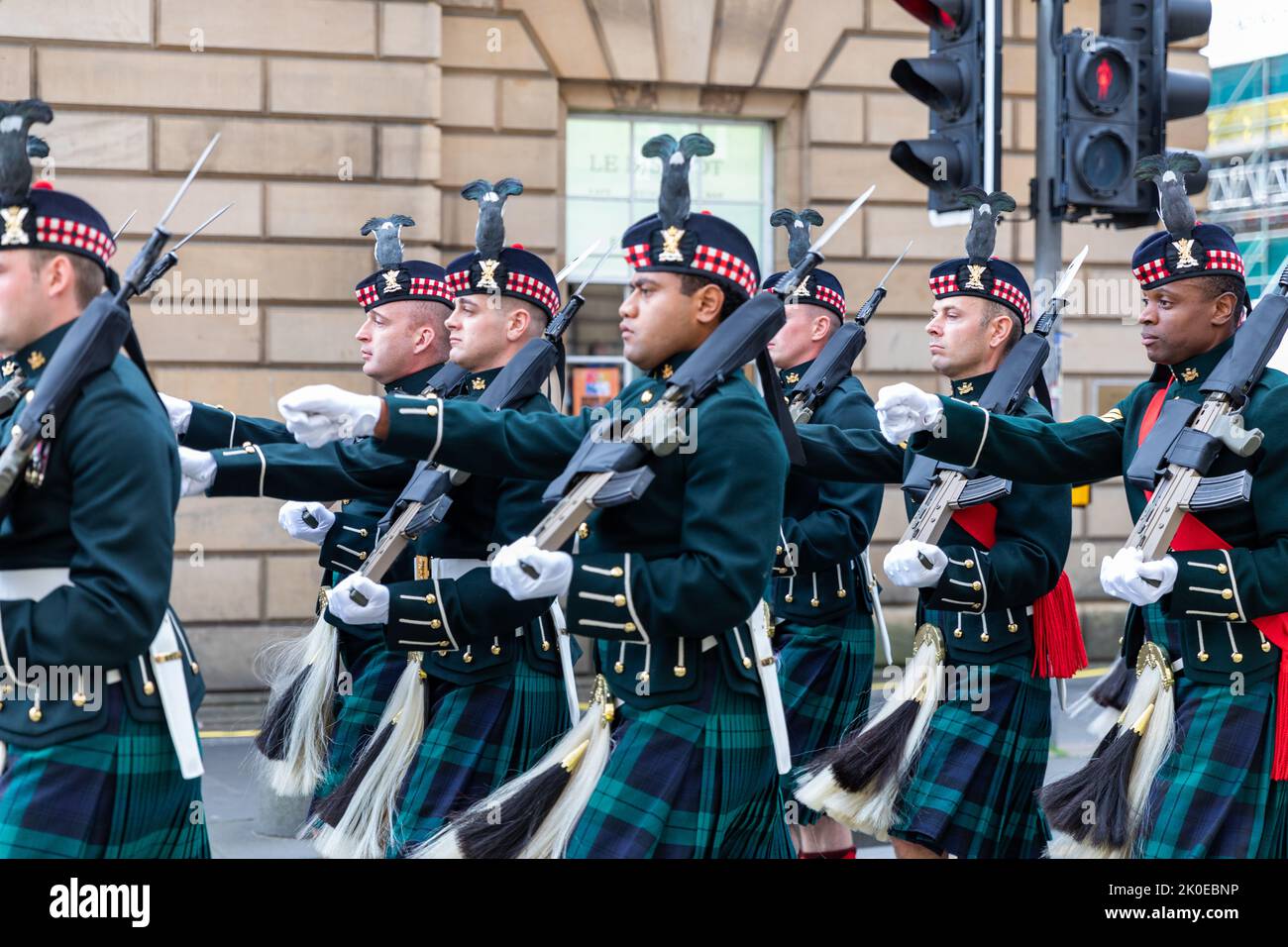 Edinburgh, Scotland, UK. 11th September, Edinburgh, Scotland. Soldiers ...