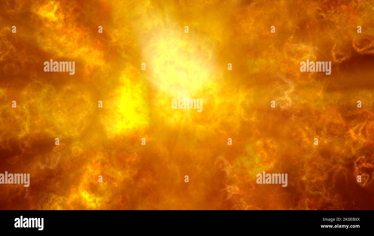fire flame explosion in space, abstract illustration Stock Photo - Alamy