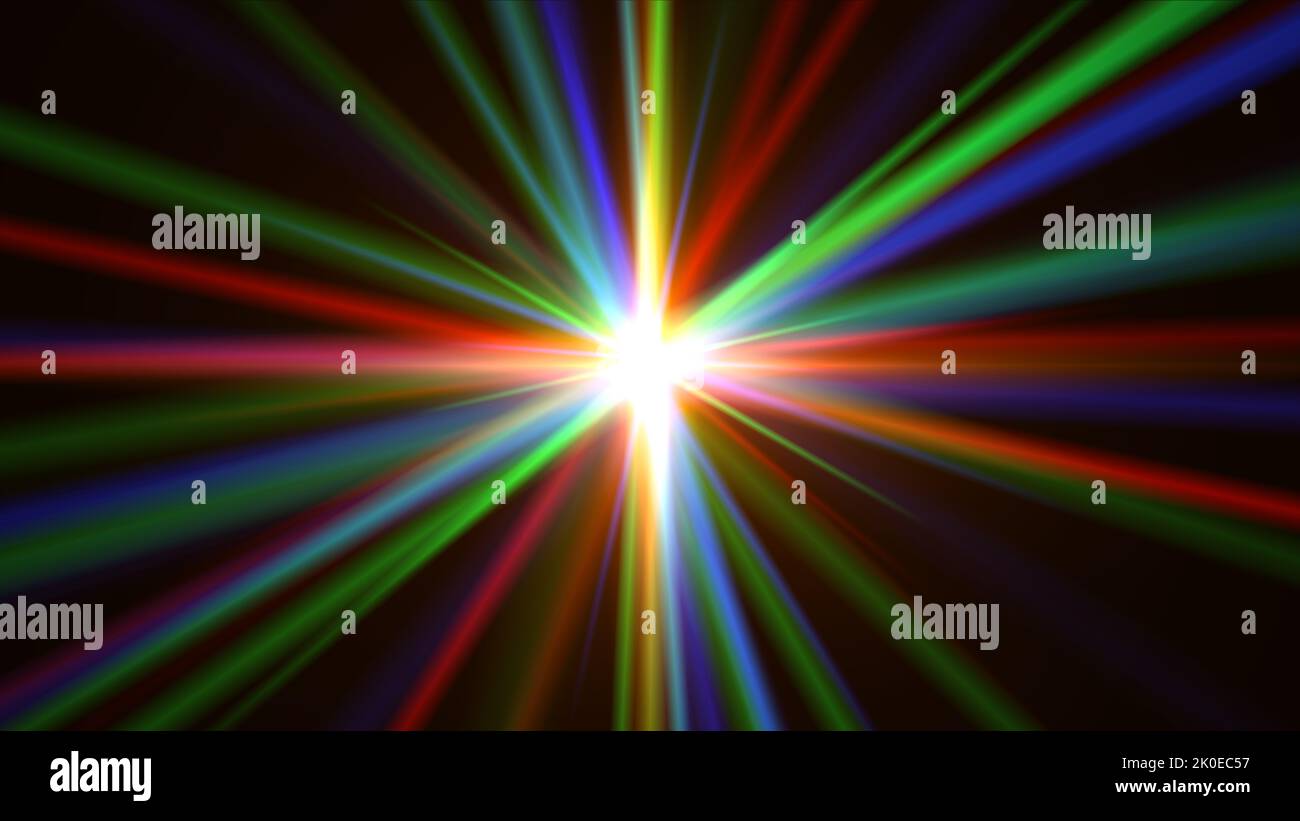 light effect abstract star burst flash laser beam ray illustration ...