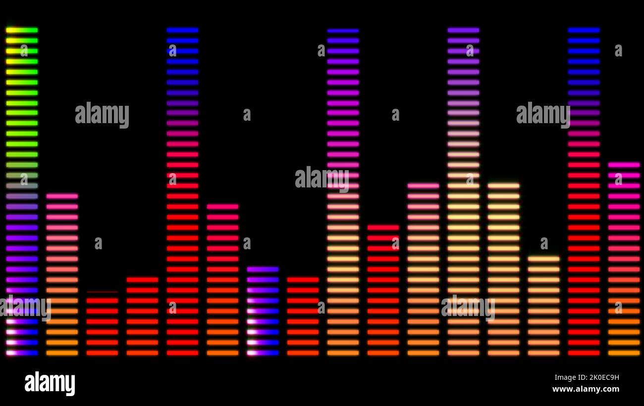 Digital equalizer bar graph, Sound Equalizer Abstract Background ...