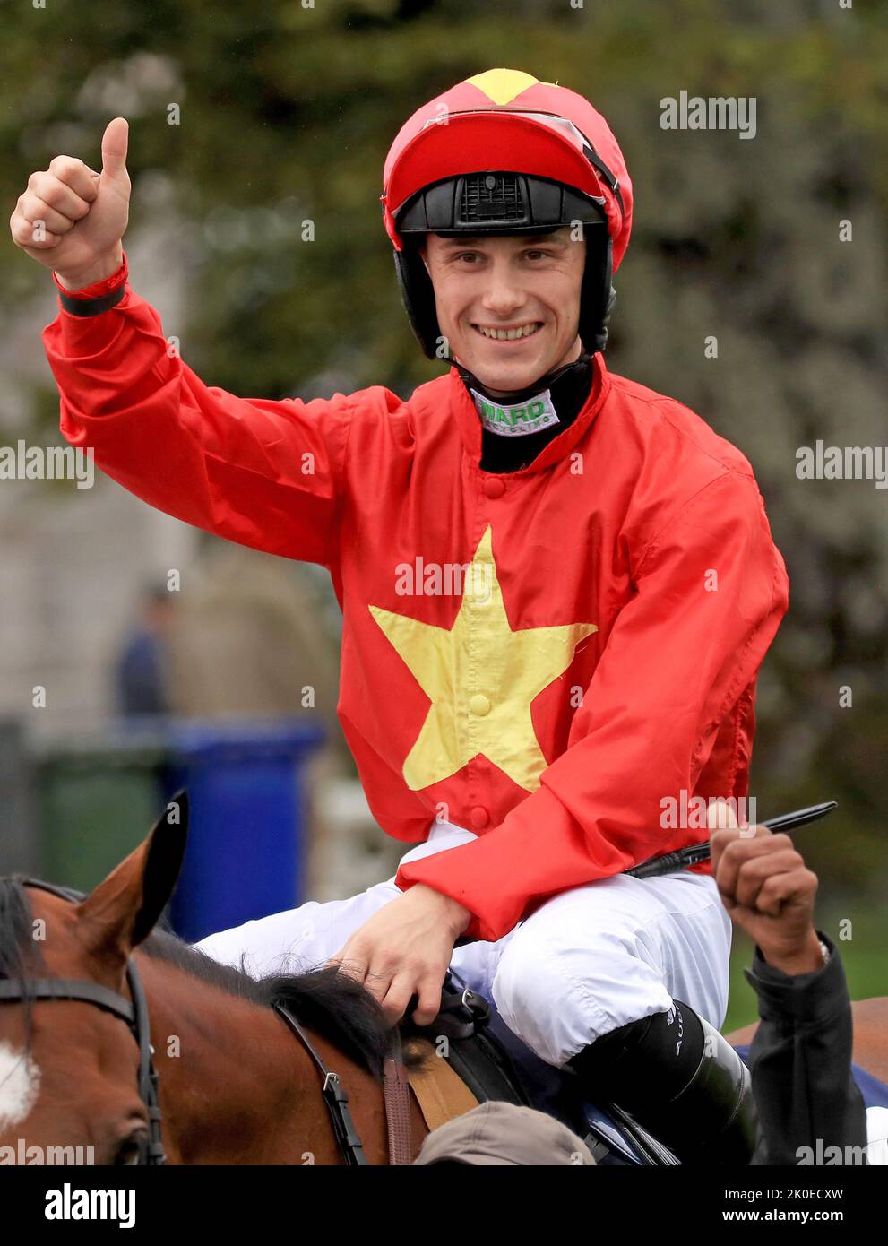 Jason Hart celebrates winning the Al Basti Equiworld, Dubai Flying Five ...