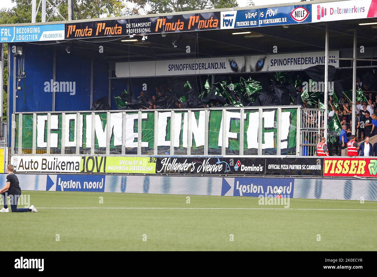 LEEUWARDEN, 11-09-2022, Cambuur Stadium, Eredivisie, football, season ...