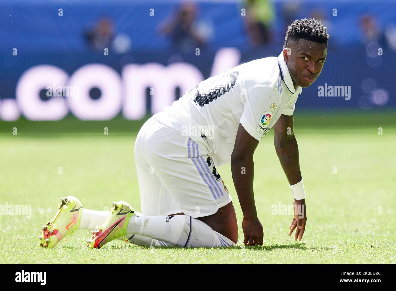 Vinicius Jr. of Real Madrid during the La Liga match between Real ...