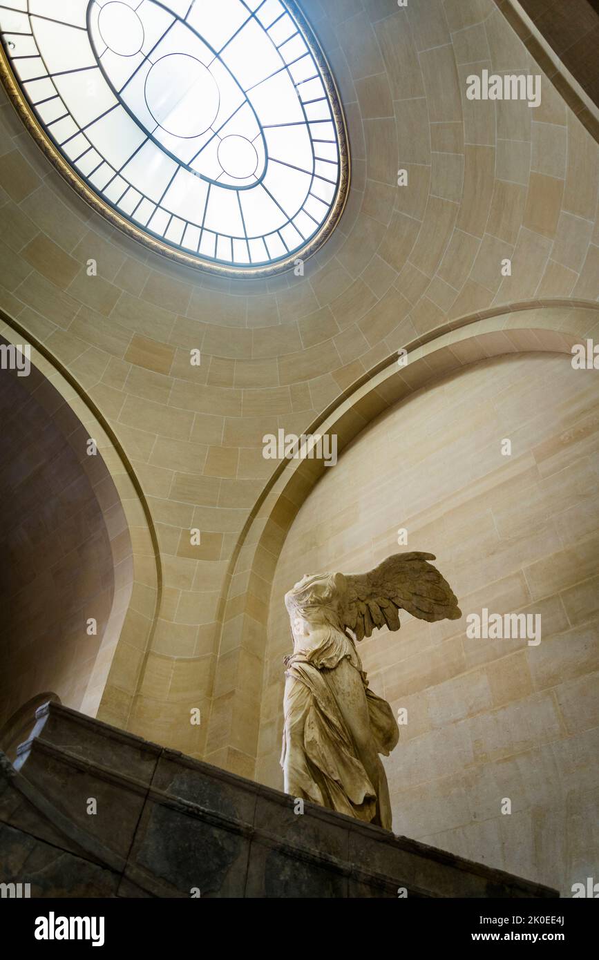 The Winged Victory of Samothrace; 200–190 BC; Parian marble; 244 cm ...