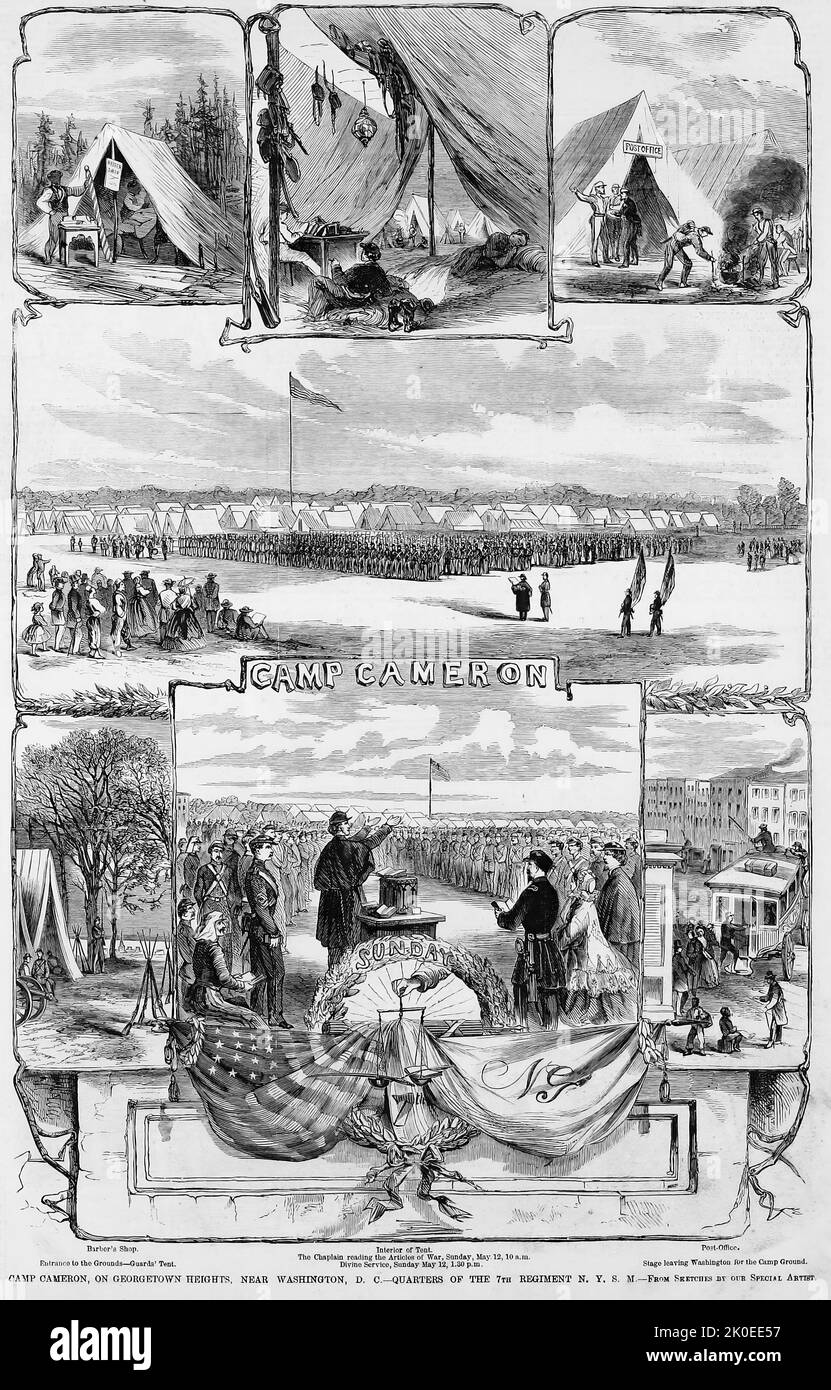 Vintage georgetown washington hi-res stock photography and images - Alamy