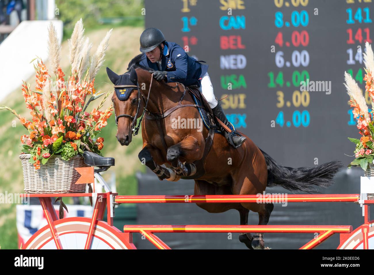 Spruce meadows 2022 nations cup hi-res stock photography and images - Alamy