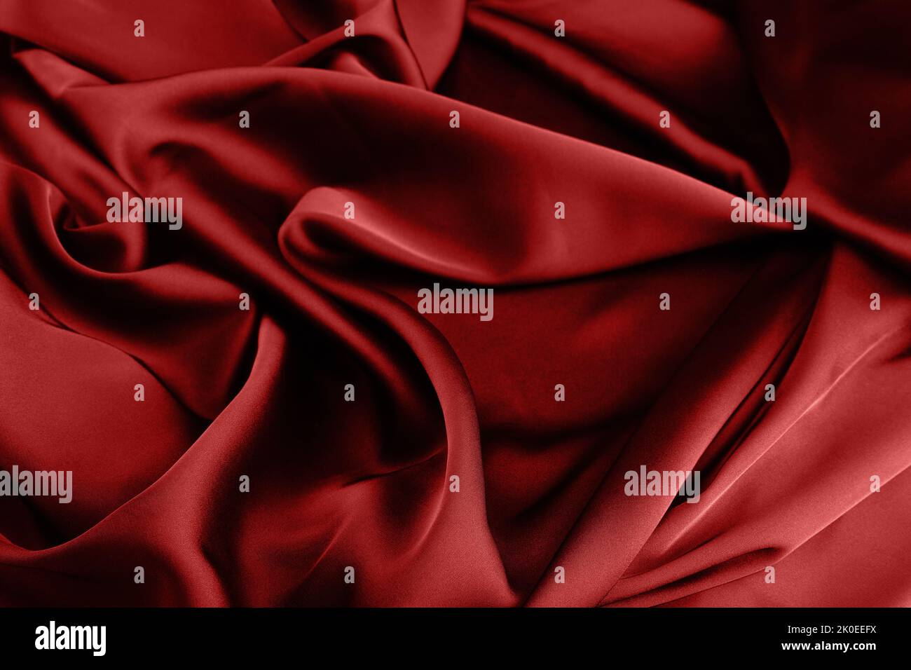 Folds of black silk fabric Stock Photo - Alamy