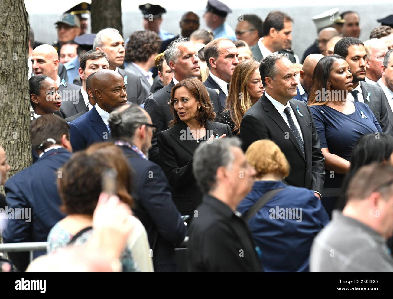 New York, USA. 11th September, 2022. Vice President Kamala Harris ...