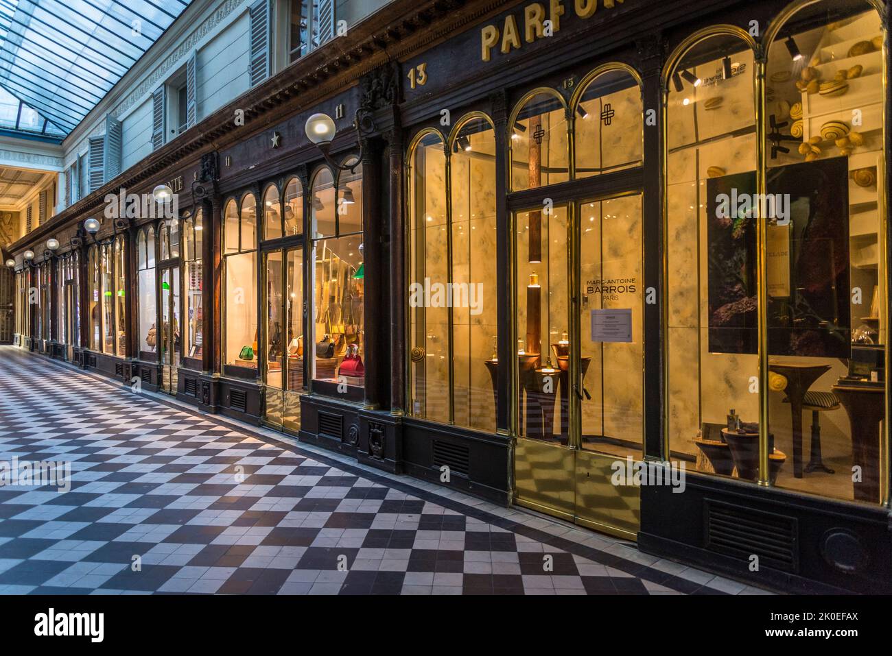 Galerie Véro-Dodat, one of the famous covered passages and shopping ...