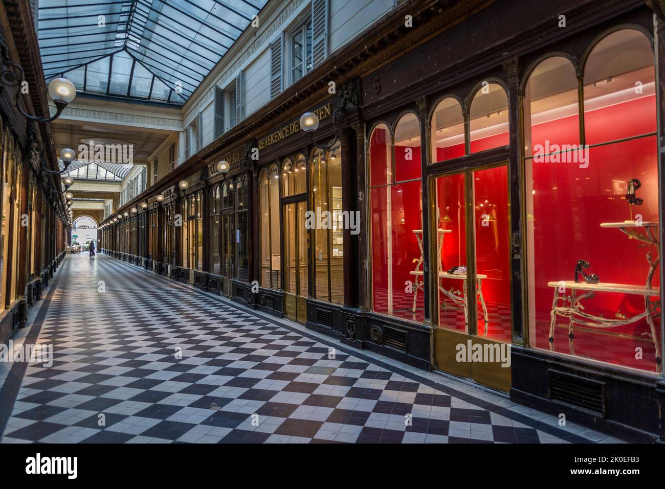 Galerie Véro-Dodat, one of the famous covered passages and shopping ...