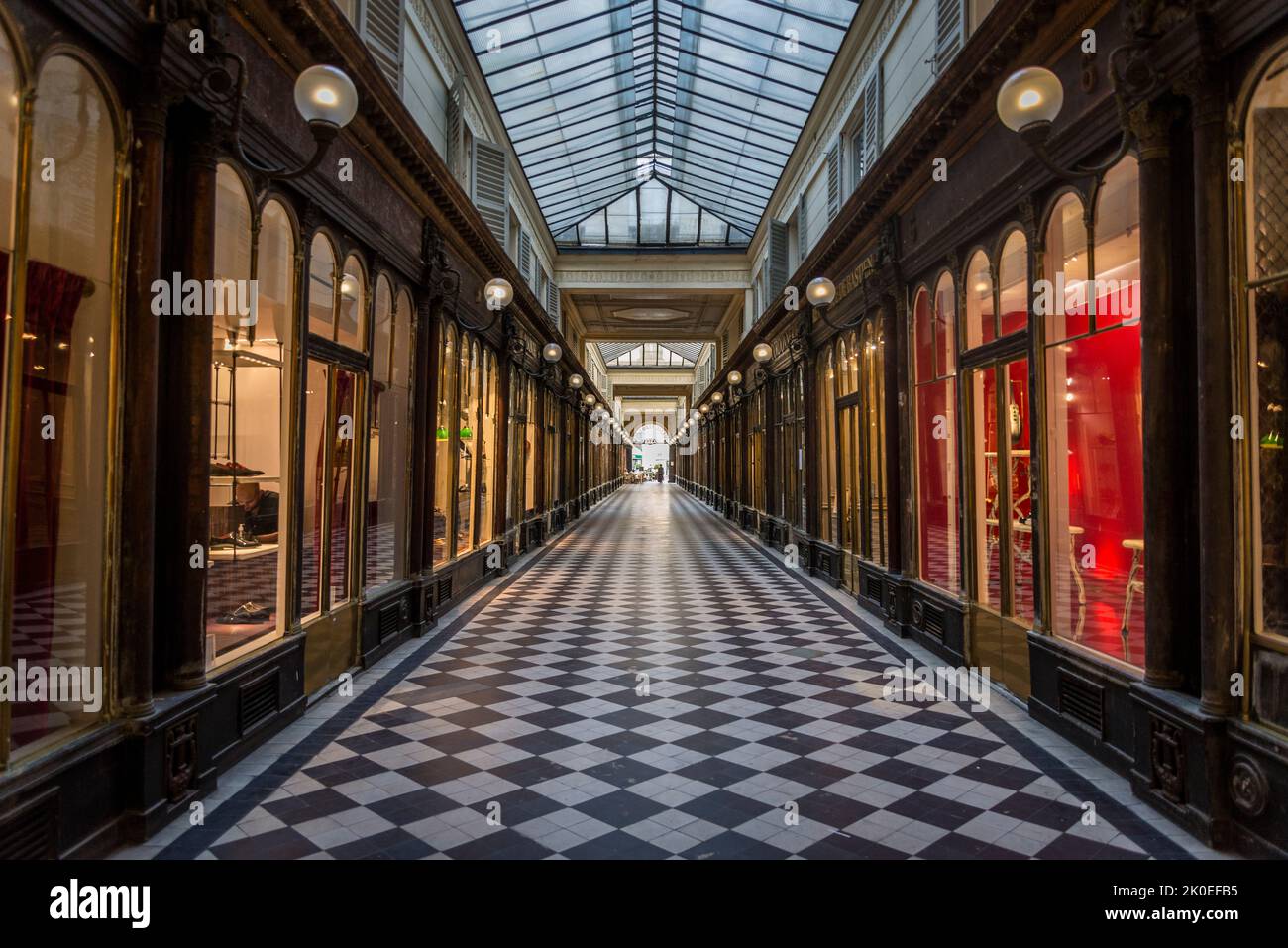 Galerie Véro-Dodat, one of the famous covered passages and shopping ...