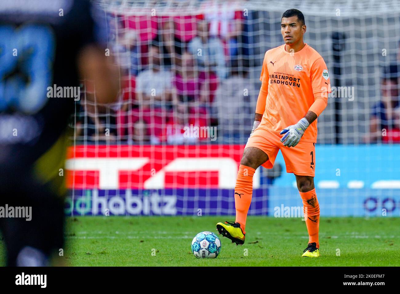 EINDHOVEN, NETHERLANDS - SEPTEMBER 11: Walter Benitez of PSV during the ...