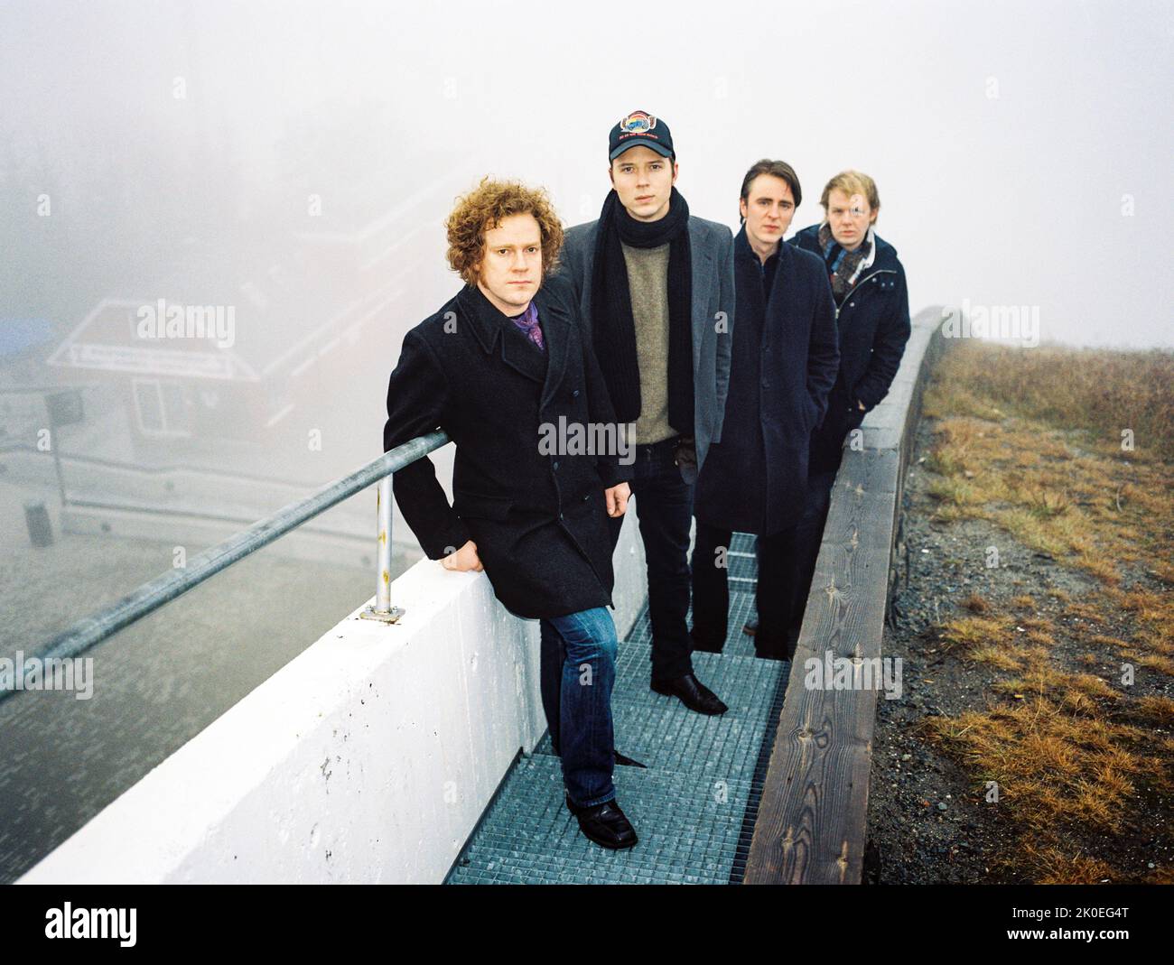 Norwegian rock band Madrugada,Holmenkollen Ski Jump, Oslo, Norway 14th ...