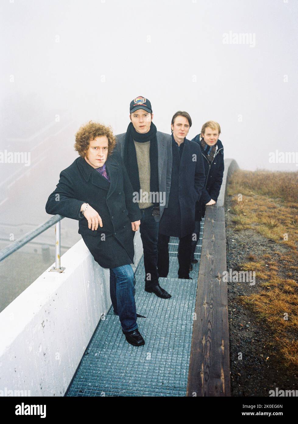 Norwegian rock band Madrugada,Holmenkollen Ski Jump, Oslo, Norway 14th ...