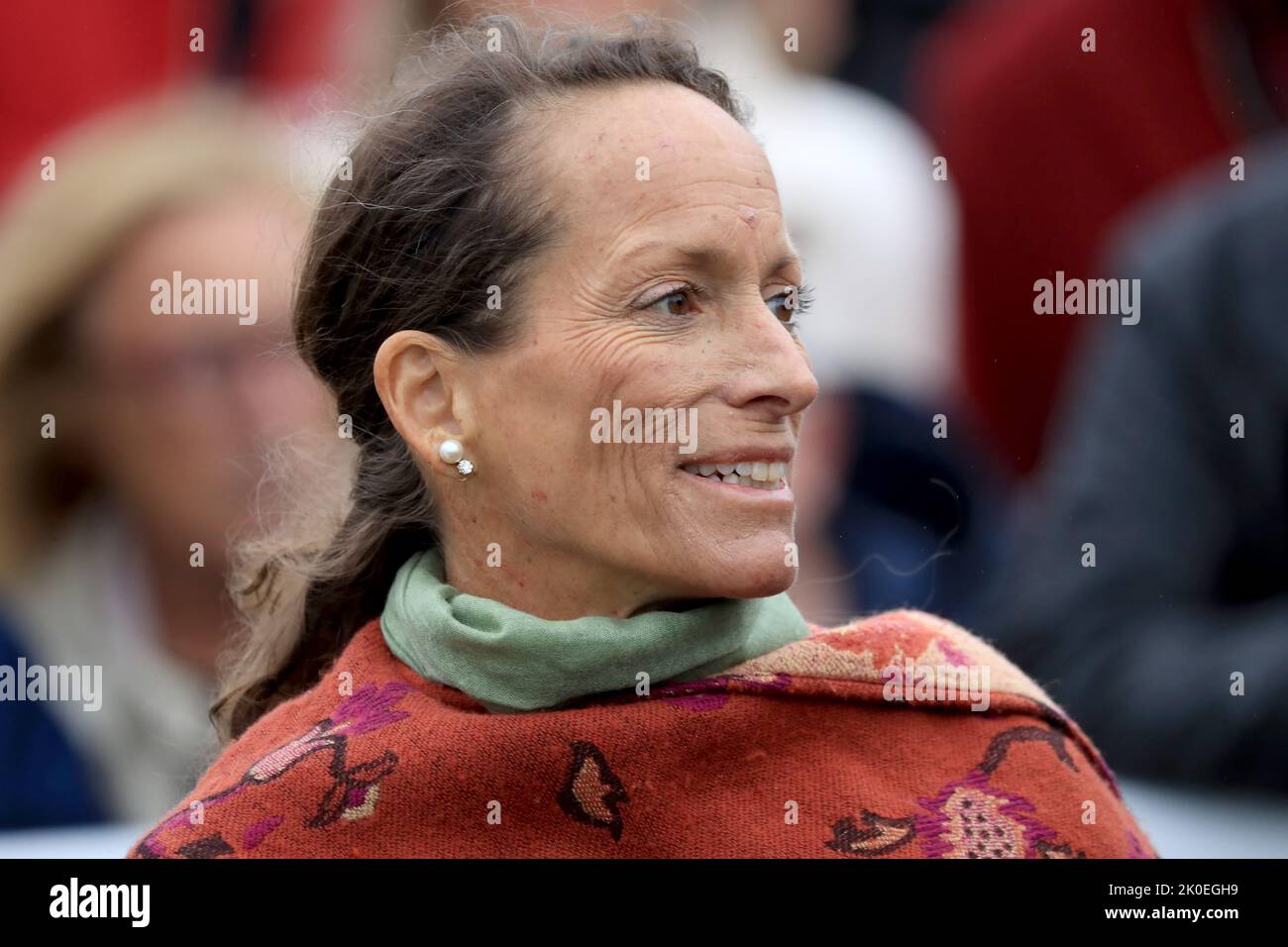 Princess Salimah Aga Khan during day two of the Longines Irish ...