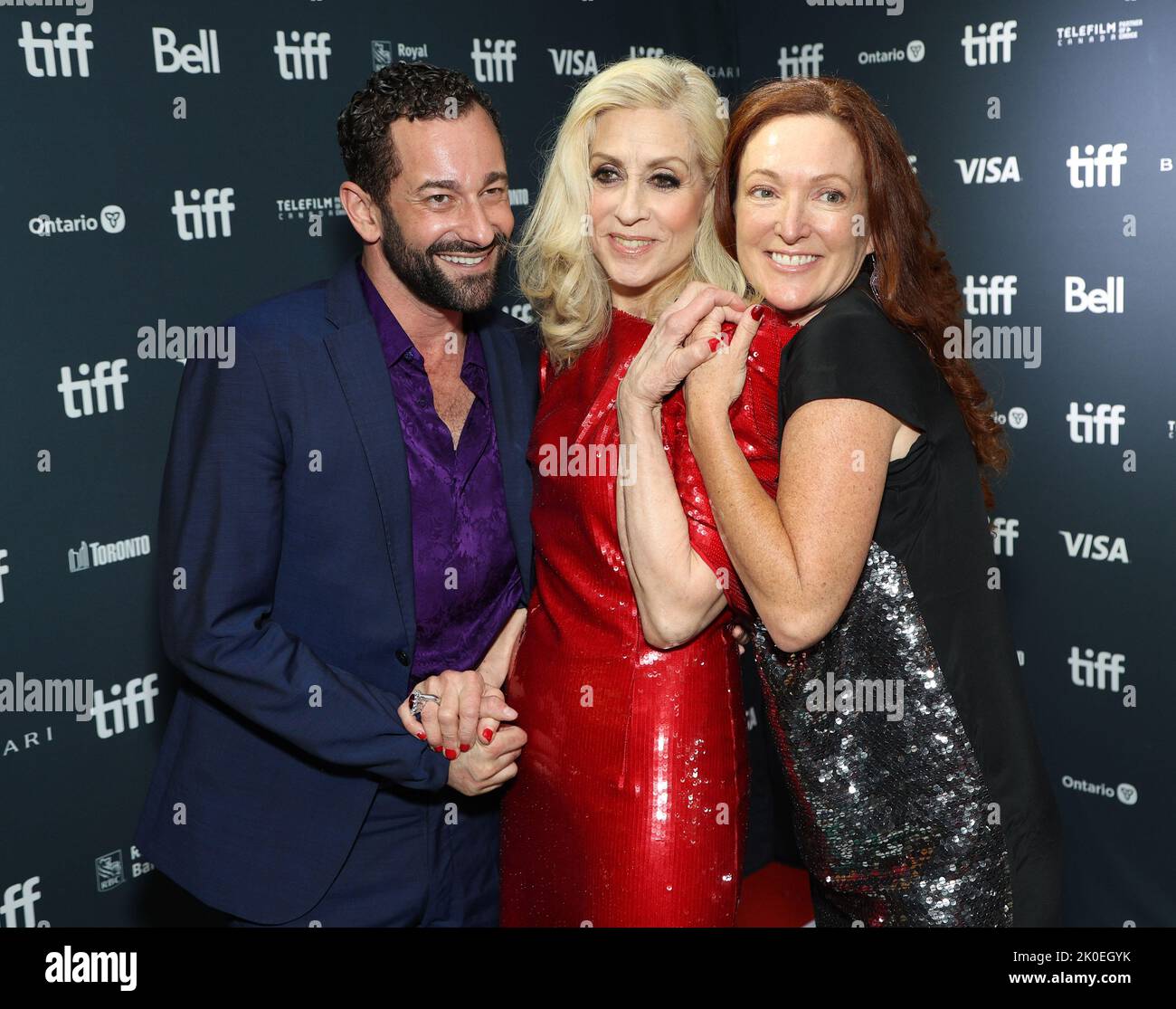 Toronto, Canada. 10th Sep, 2022. Ethan Tobman, Judith Light and Amy ...